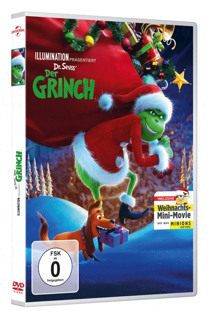 Der Grinch – Mit WEIHNACHTSCOVER ab 7. November im Handel | Universal ...